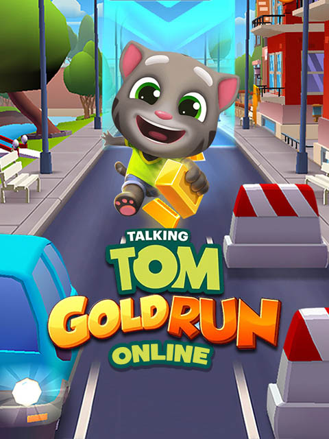 Mèo Talking Tom chơi Subway Surfer - Talking Tom Gold Run